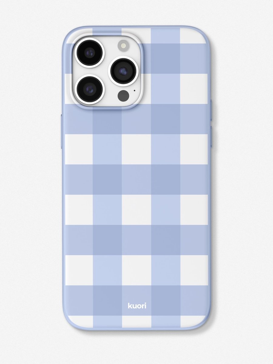 Blue Vichy Flexible phone case for iPhone