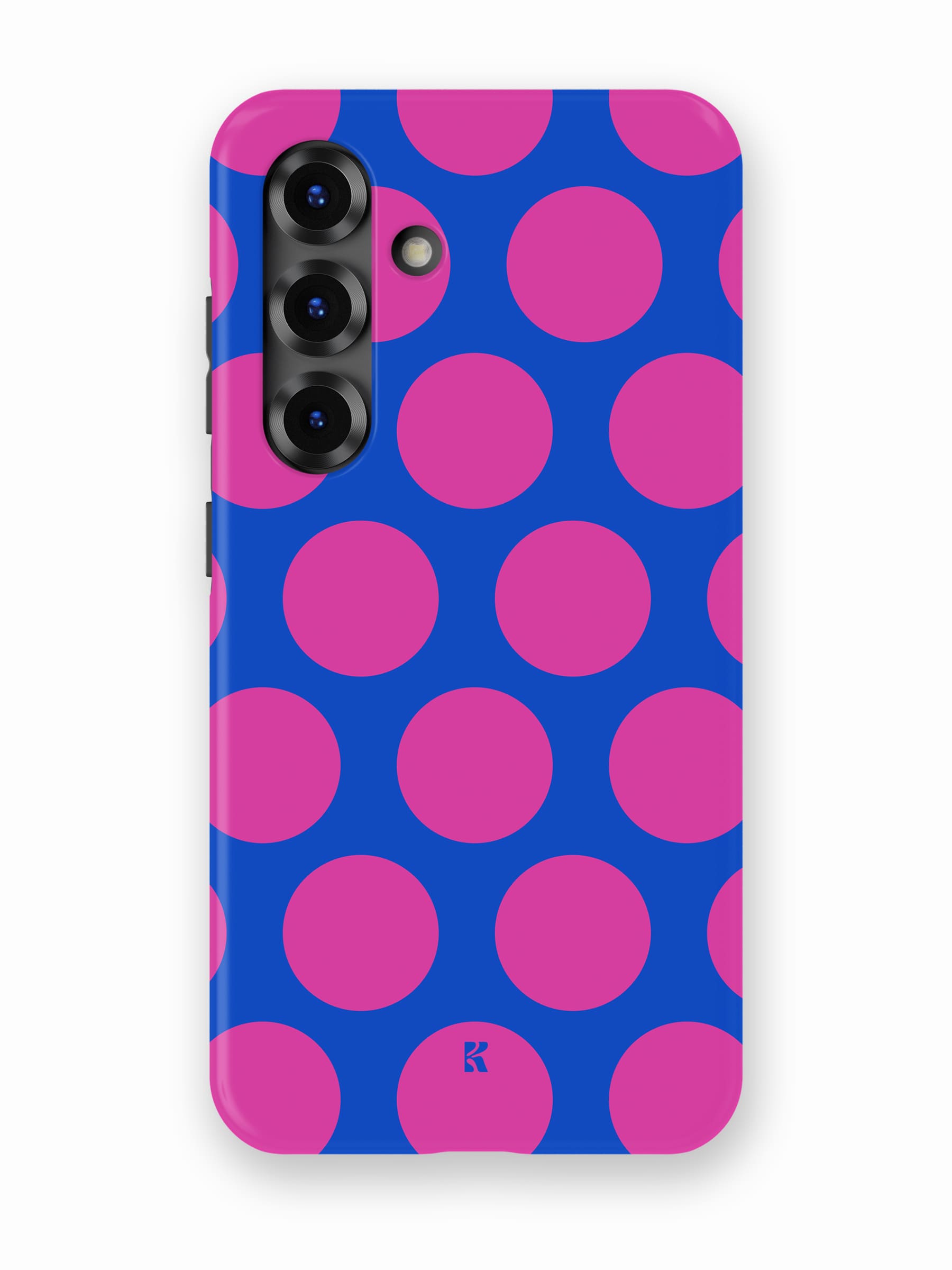 Funda Samsung MagSafe Blue Polka